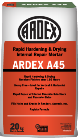 Ardex A45 Mortar repair | EURO ABRASIVES Sydney Hardware & Building ...