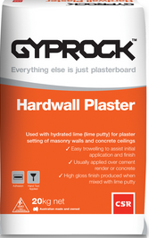 CSR HARDWALL PLASTER | EURO ABRASIVES Sydney Hardware & Building Supplies