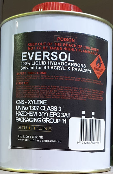 Eversol Solvent for Silacryl & Pavacryl | EURO ABRASIVES Sydney ...